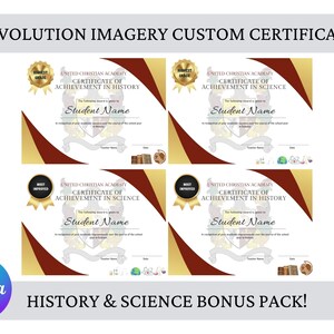 Custom Certificates MEGA BUNDLE - 15 Main Certificates Plus 4 BONUS ...