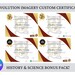 Custom Certificates MEGA BUNDLE - 15 Main Certificates Plus 4 BONUS ...