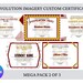 Custom Certificates MEGA BUNDLE - 15 Main Certificates Plus 4 BONUS ...