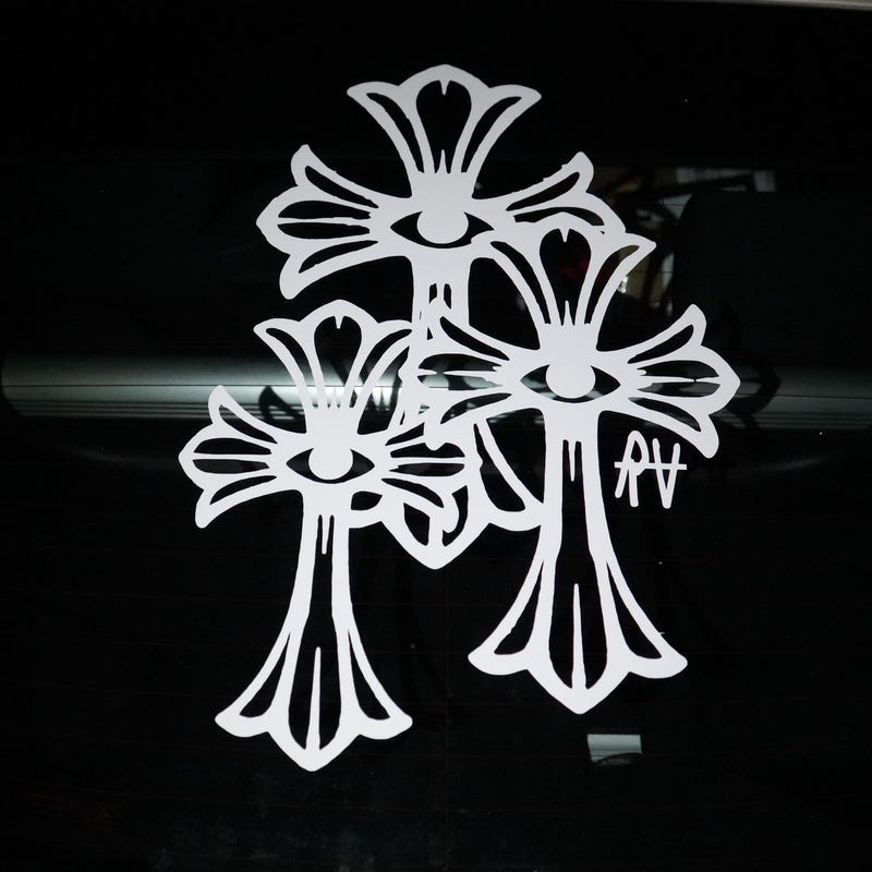 Chrome Hearts Stickers - Etsy
