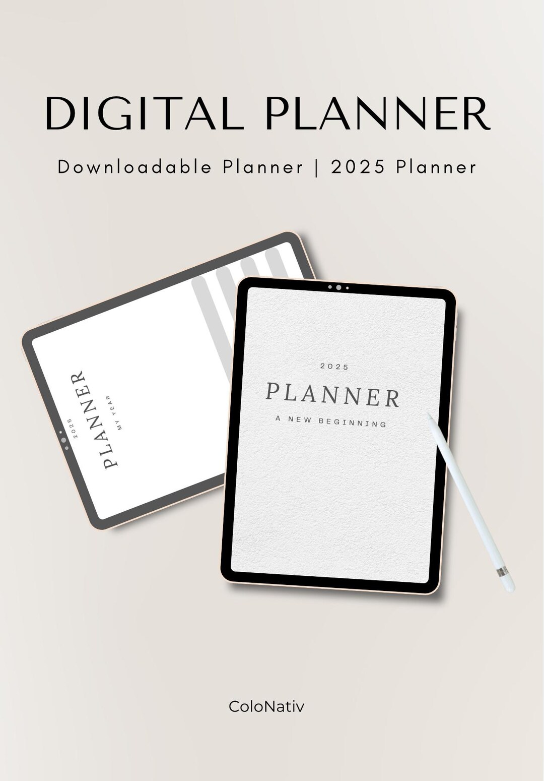Digital Daily Planner & Budget Tracker: Printable PDF Organizer - Etsy