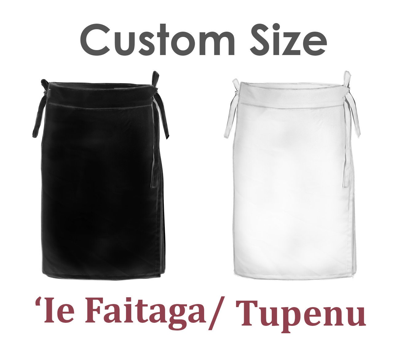 Ie Faitaga, Tupenu, Custom Made, Samoa, Tonga - Etsy