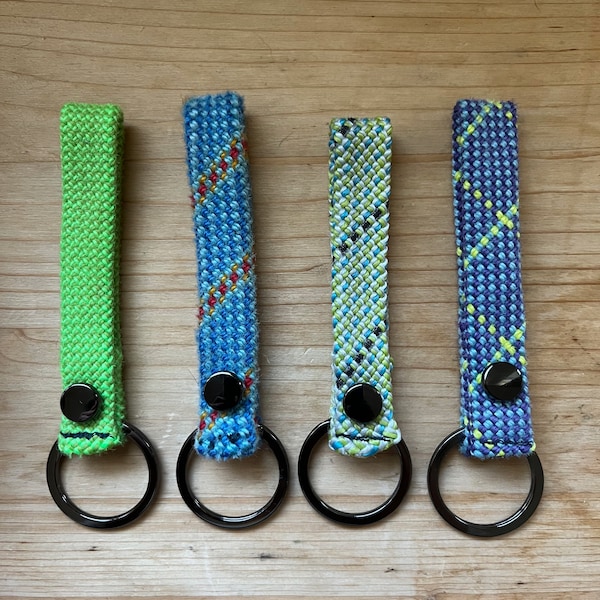 Handmade Rope Keychain - Etsy