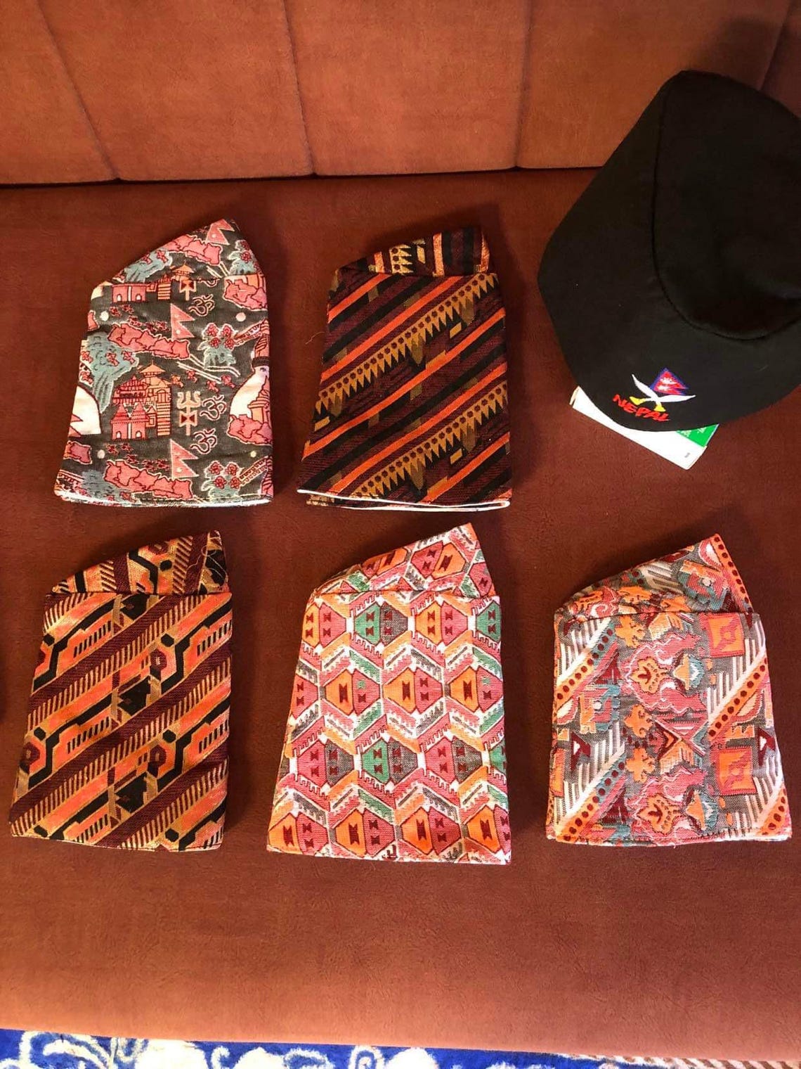 Nepali Dhaka Topi/ Traditional Hat (multiple 6 Dhaka Designs) - Etsy