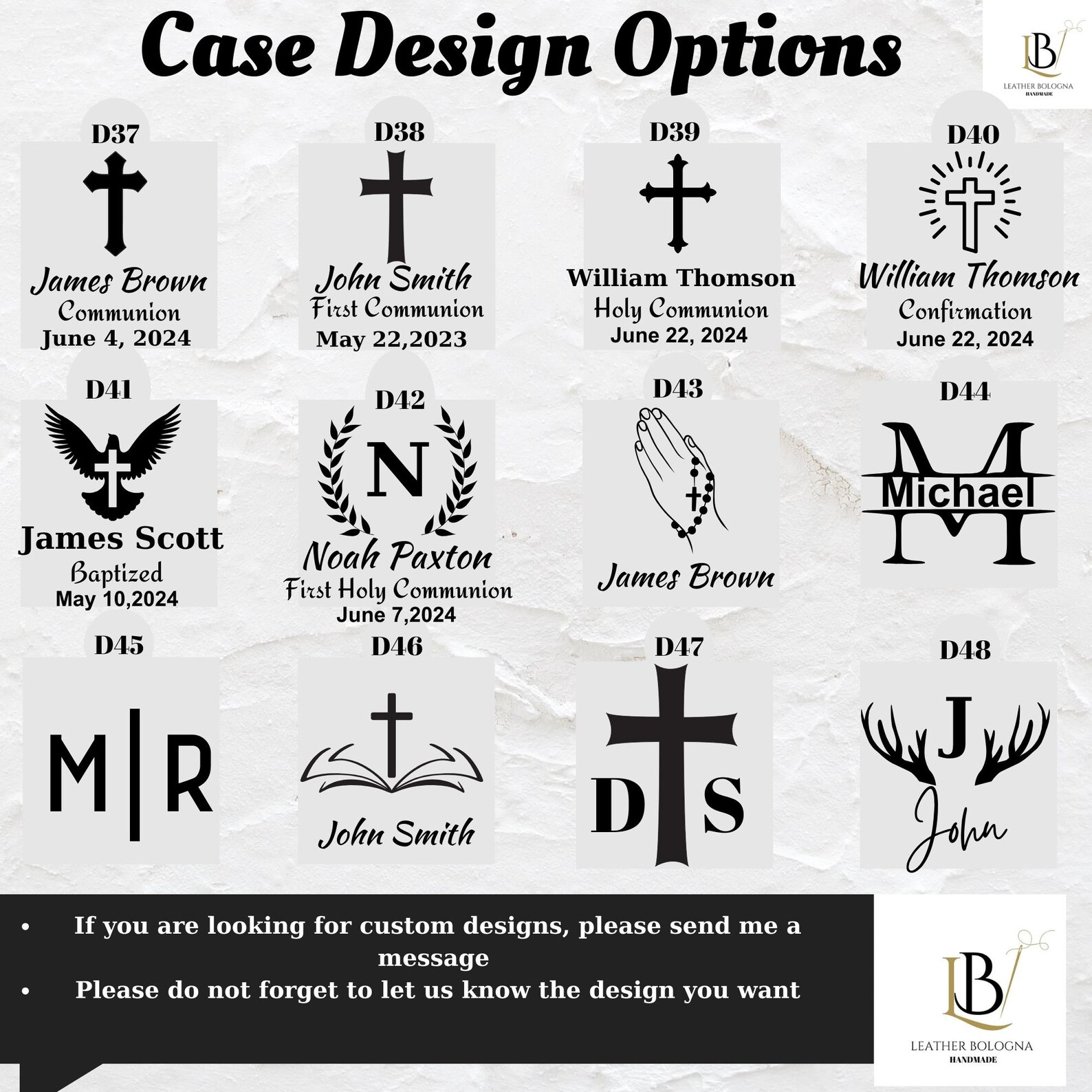 Personalized Leather Rosary Pouch, the Memorare Prayer, Catholic Gifts ...