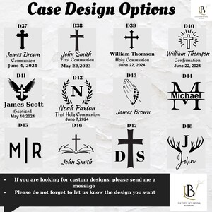 Personalized Leather Rosary Pouch, the Memorare Prayer, Catholic Gifts ...