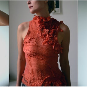 Nuno Felt Fabric Manipulation Video Tutorial, Felted Dress, Masterclass ...