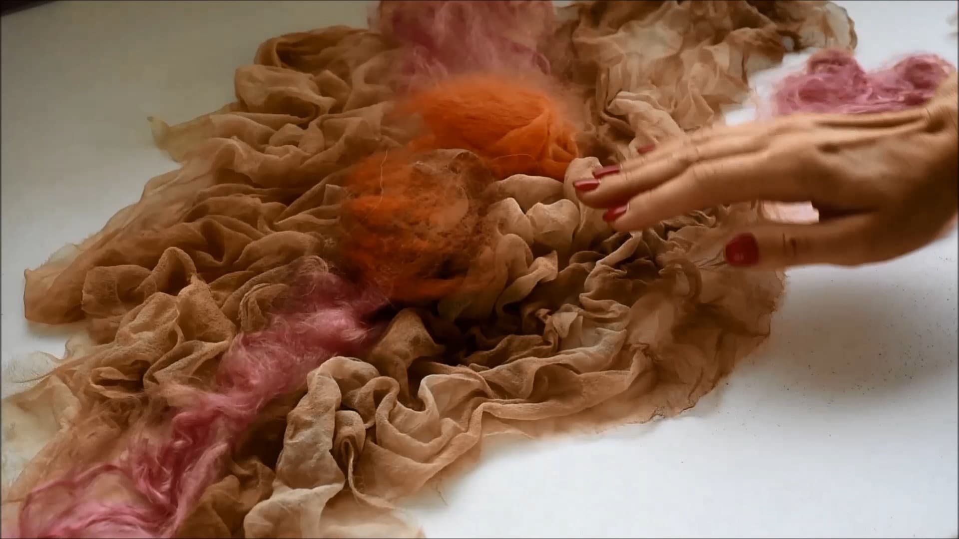 Nuno Felt Fabric Manipulation Techniques Video Tutorial, Masterclass ...