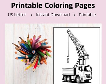 5 Cars Trucks and Trains Coloring Pages, Teacher, Color Pages for Kids ...