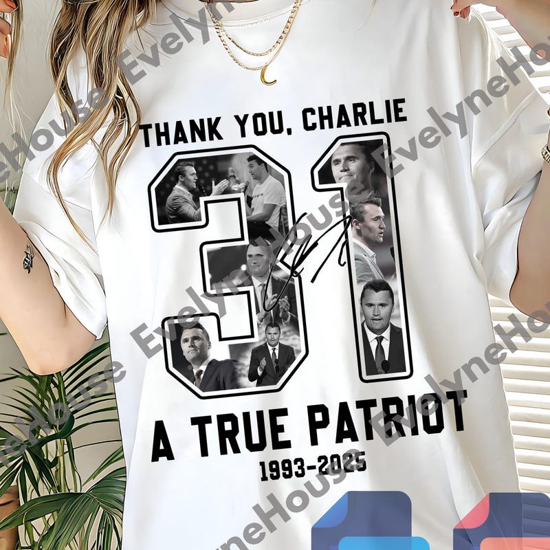 Rip Charlie Kirk Shirts - Etsy