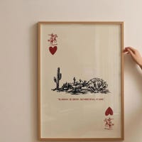 Funny Bathroom Wall Art Cowboy & Cowgirl Holding Nose Western Bathroom ...
