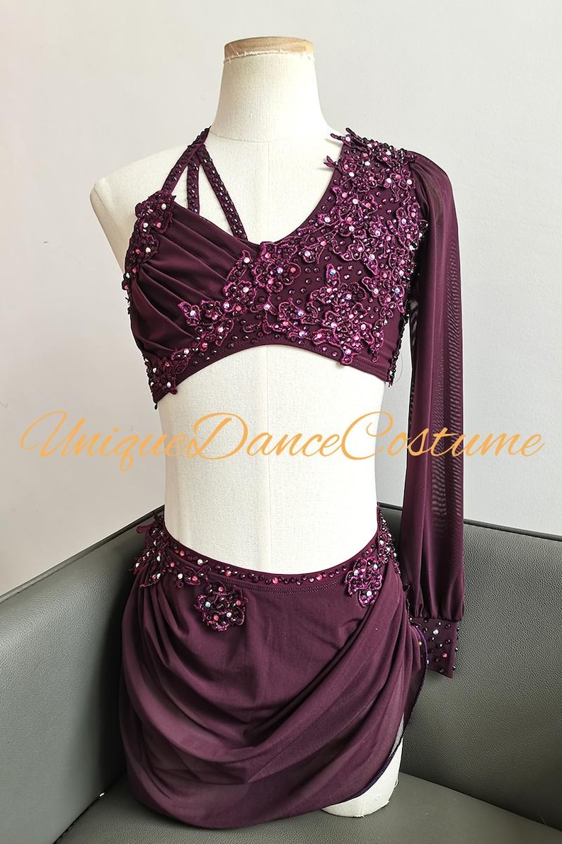 Customizable Lyrical Dance Dress: Contemporary Ballet, Jazz & Pole ...