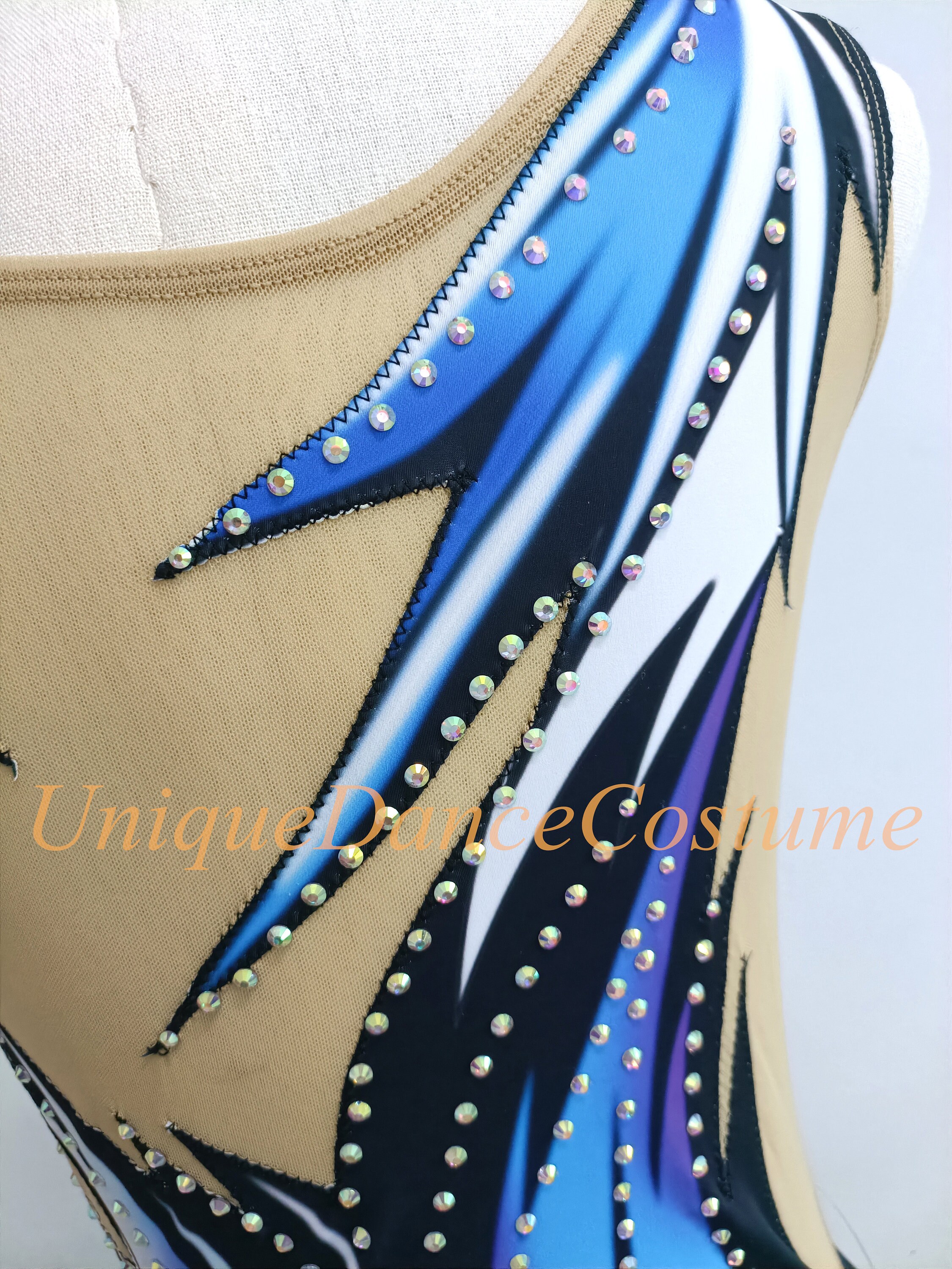 Customize Rhythmic Gymnastics Leotards Girls Women Strechy Spandex ...