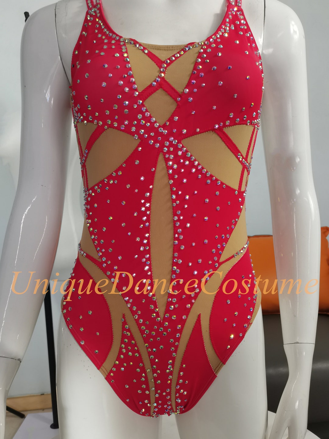 Customize Synchronized Swimming Suits Girls Women Quality Crystals ...