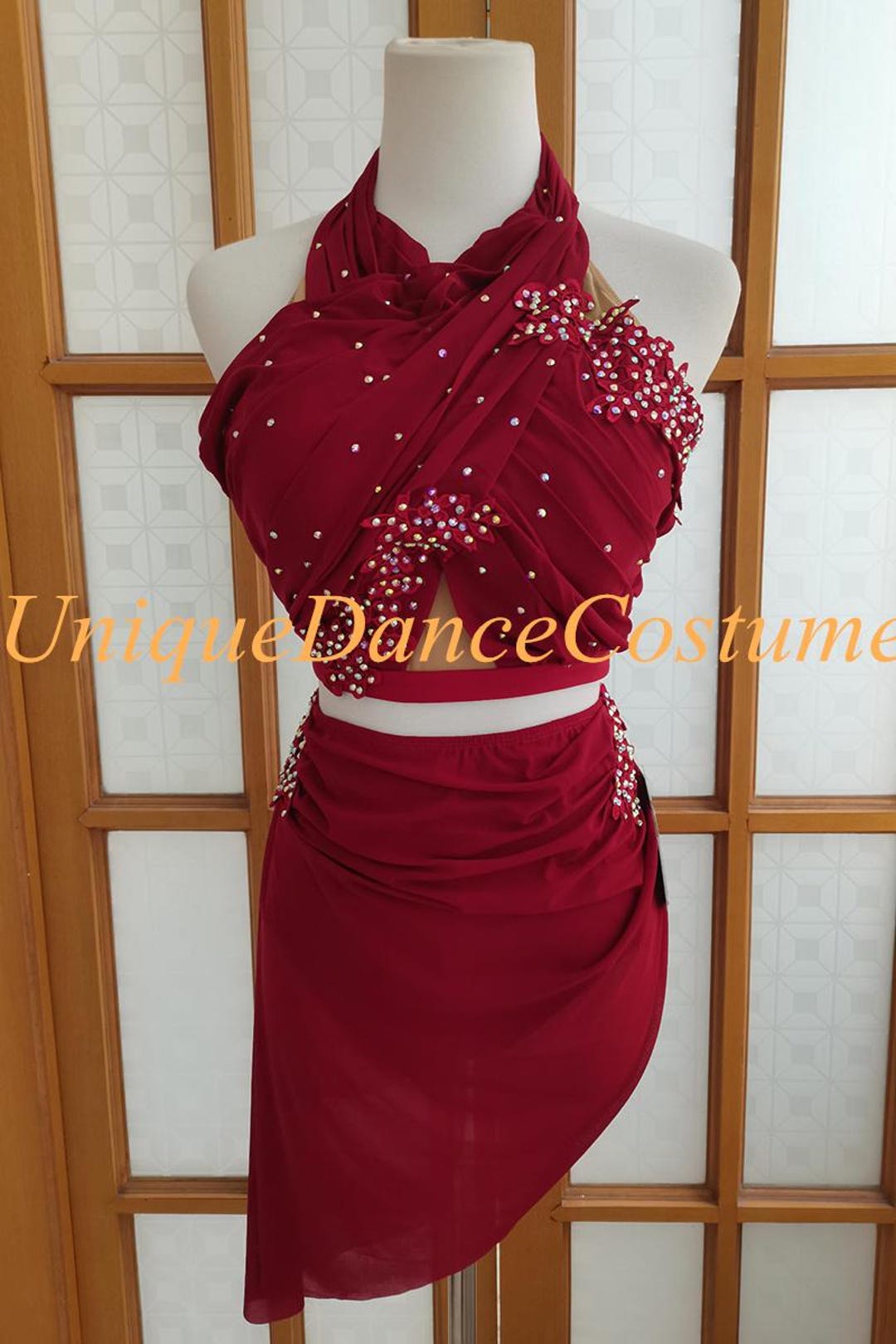 Custom Lyrical Dance Dress: Modern Ballet, Jazz & Pole Dance - Etsy