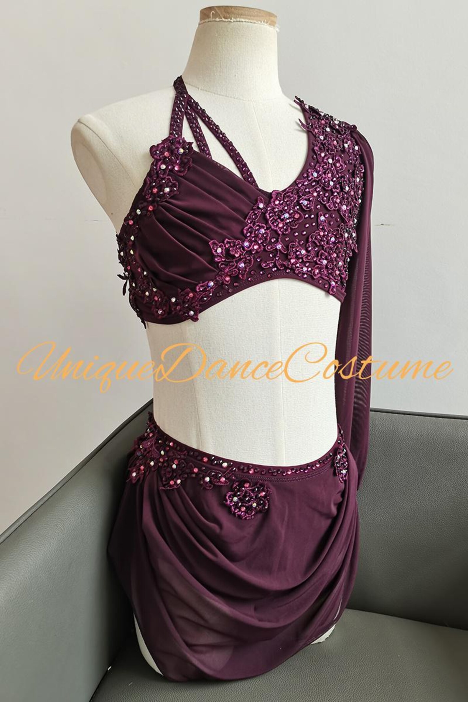 Customizable Lyrical Dance Dress: Contemporary Ballet, Jazz & Pole ...