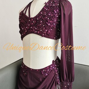 Customizable Lyrical Dance Dress: Contemporary Ballet, Jazz & Pole ...