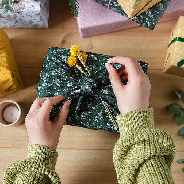 Fabric Gift Wrap - 60+ Gift Ideas for 2024