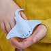 Manta Ray Finger Puppet Craft Kit - Plastic Free Children's Sewing Kit ...