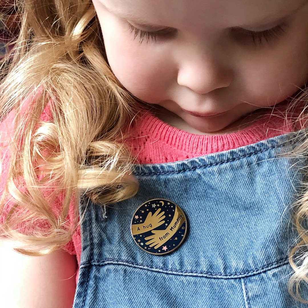 A Hug From Mummy Enamel Pin Badge for Children - Etsy