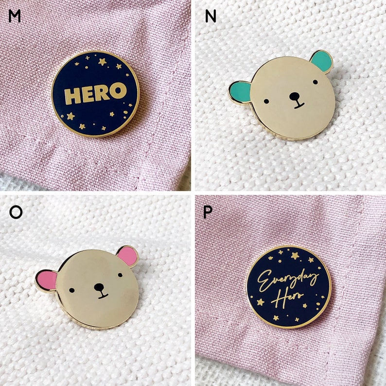 A Letterbox of Positive Pin Badges for Mother's Day - Etsy