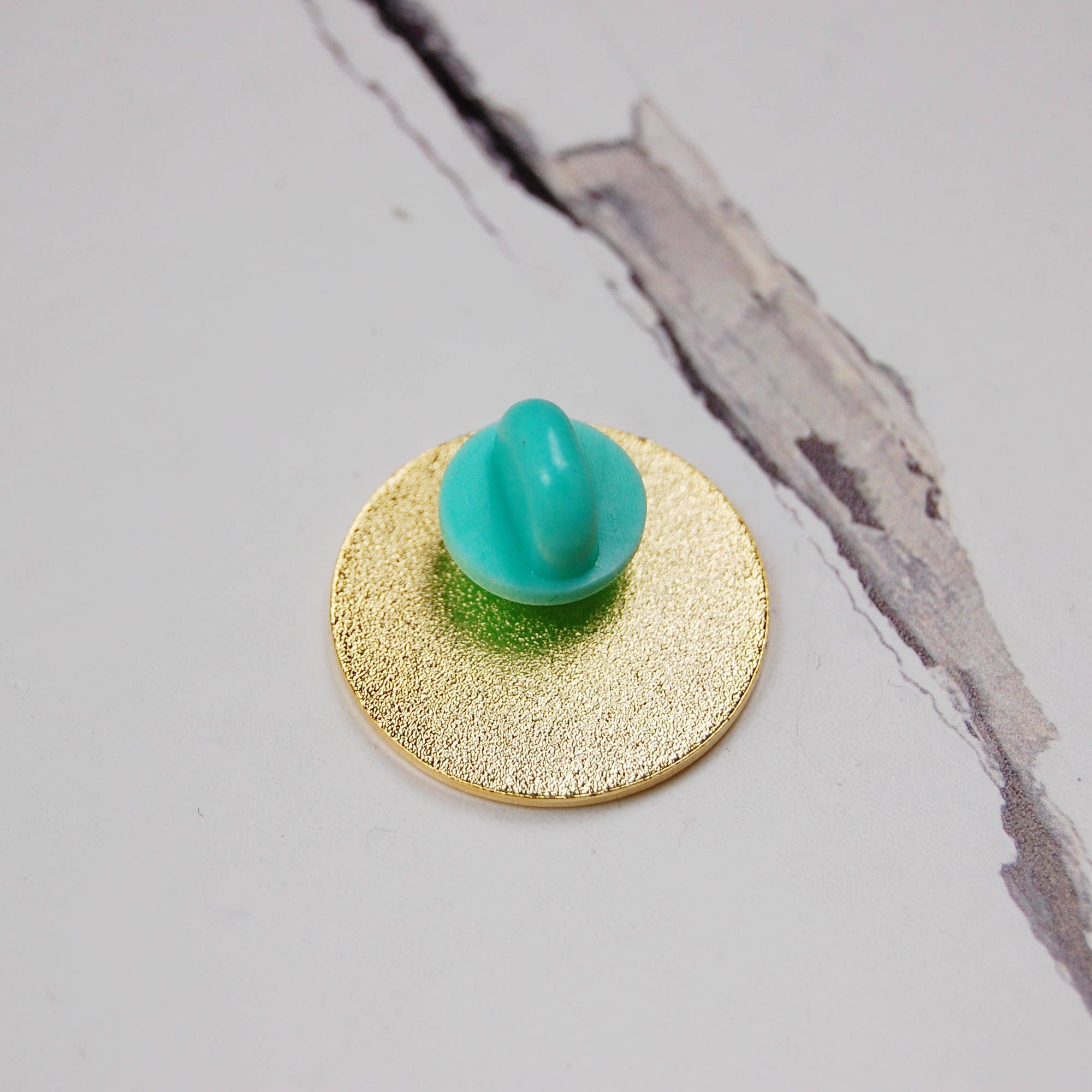 Pair of Pins, I Believe Enamel Pin and the Magic Starts Here Pin Badge ...