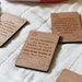 Story Starter Ideas Wooden Card Set Luxury Handmade Bedtime - Etsy