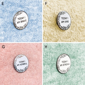 A Letterbox of Positive Pin Badges for Mother's Day - Etsy