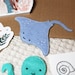 Manta Ray Finger Puppet Craft Kit - Plastic Free Children's Sewing Kit ...