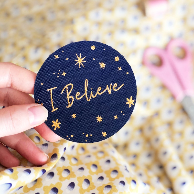 I Believe Enamel Lapel Pin and Patch Christmas Pin Set - Christmas Eve ...