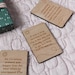 Story Starter Ideas Wooden Card Set Luxury Handmade Bedtime - Etsy