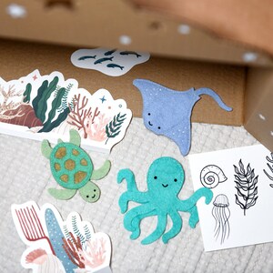 Octopus Finger Puppet Craft Kit - Plastic Free Children's Sewing Kit ...