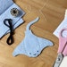 Manta Ray Finger Puppet Craft Kit - Plastic Free Children's Sewing Kit ...