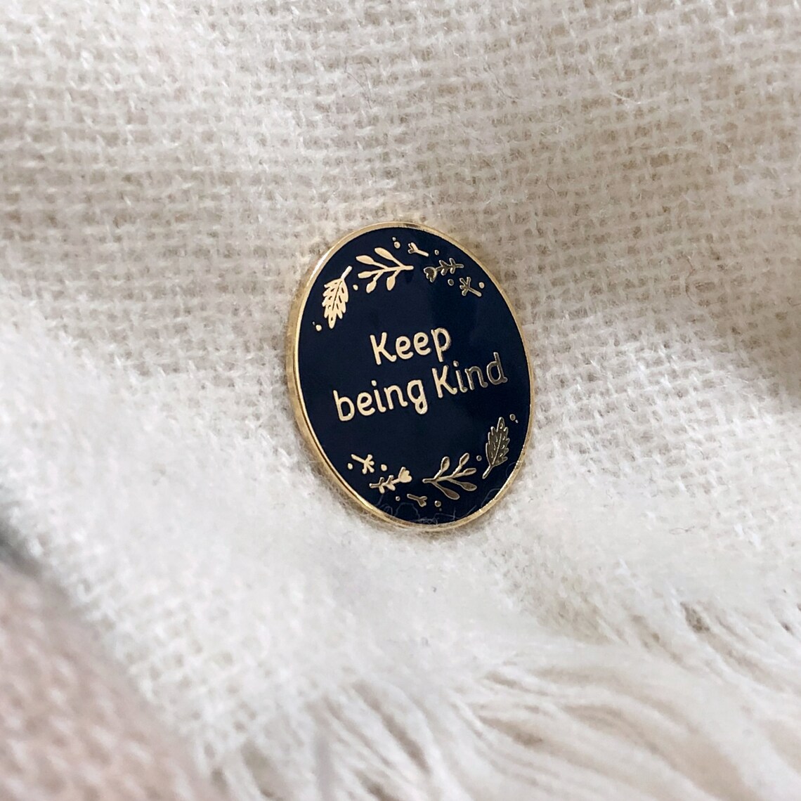 Keep Being Kind Enamel Lapel Pin Badge, Just Because Gift - Etsy