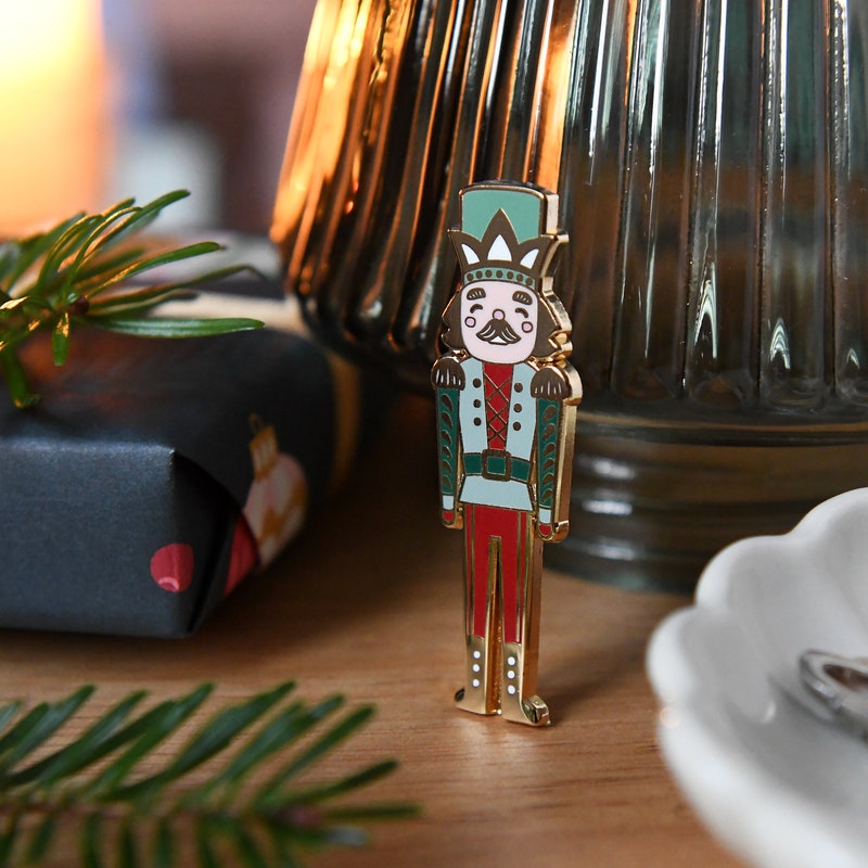 Nutcracker Pin - Etsy