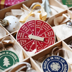 12 Days of Advent Ideas Spinning Christmas Decoration - Alternative ...