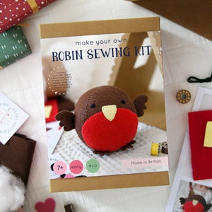 Make Your Own Robin Craft Kit - Plastic Free Christmas Gift, Eco ...