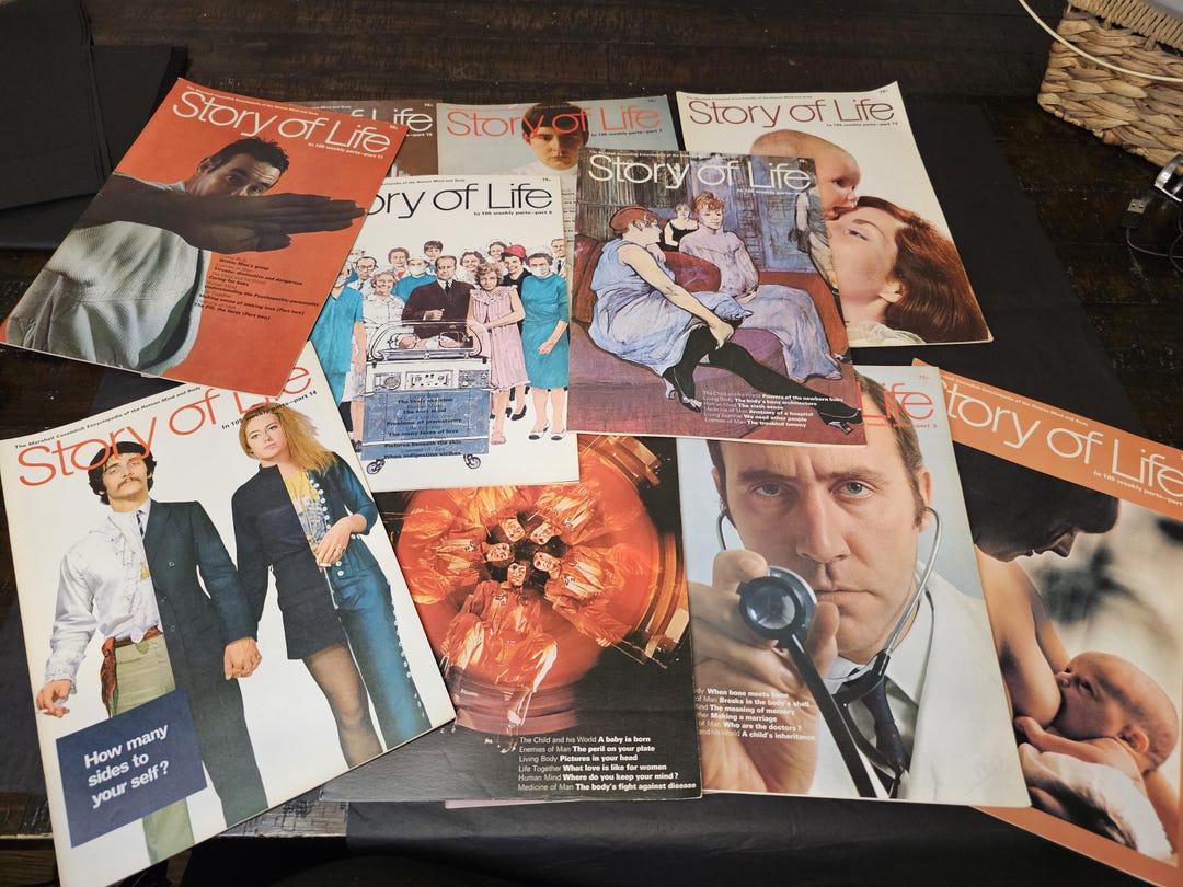 Vintage Story of Life Magazine Collection - Etsy
