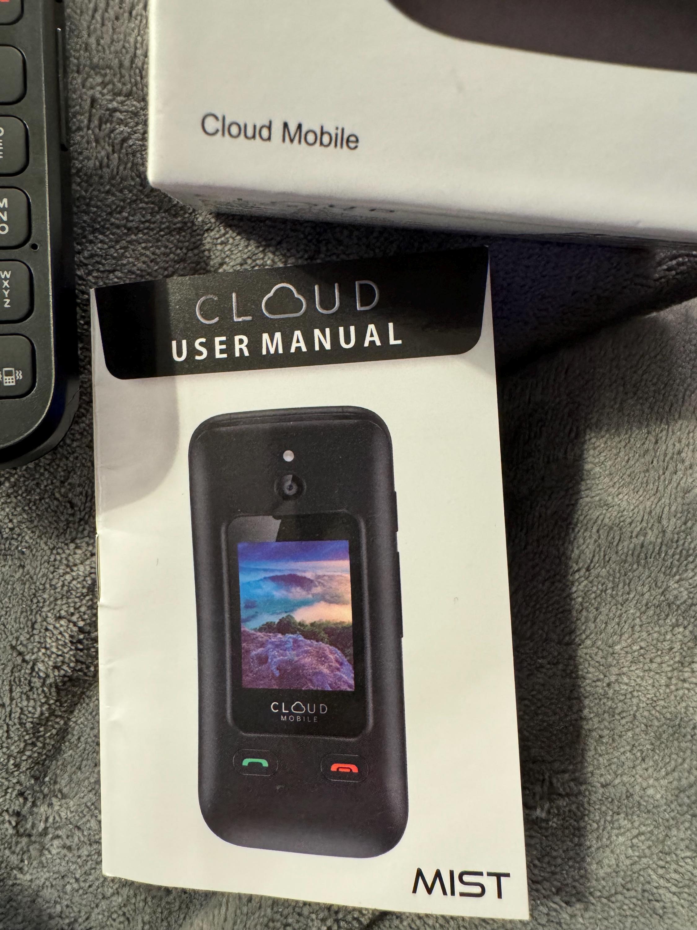 Vintage Brand New Flip Phone Cloud Mobile Mist 4G LTE Unlocked - Etsy