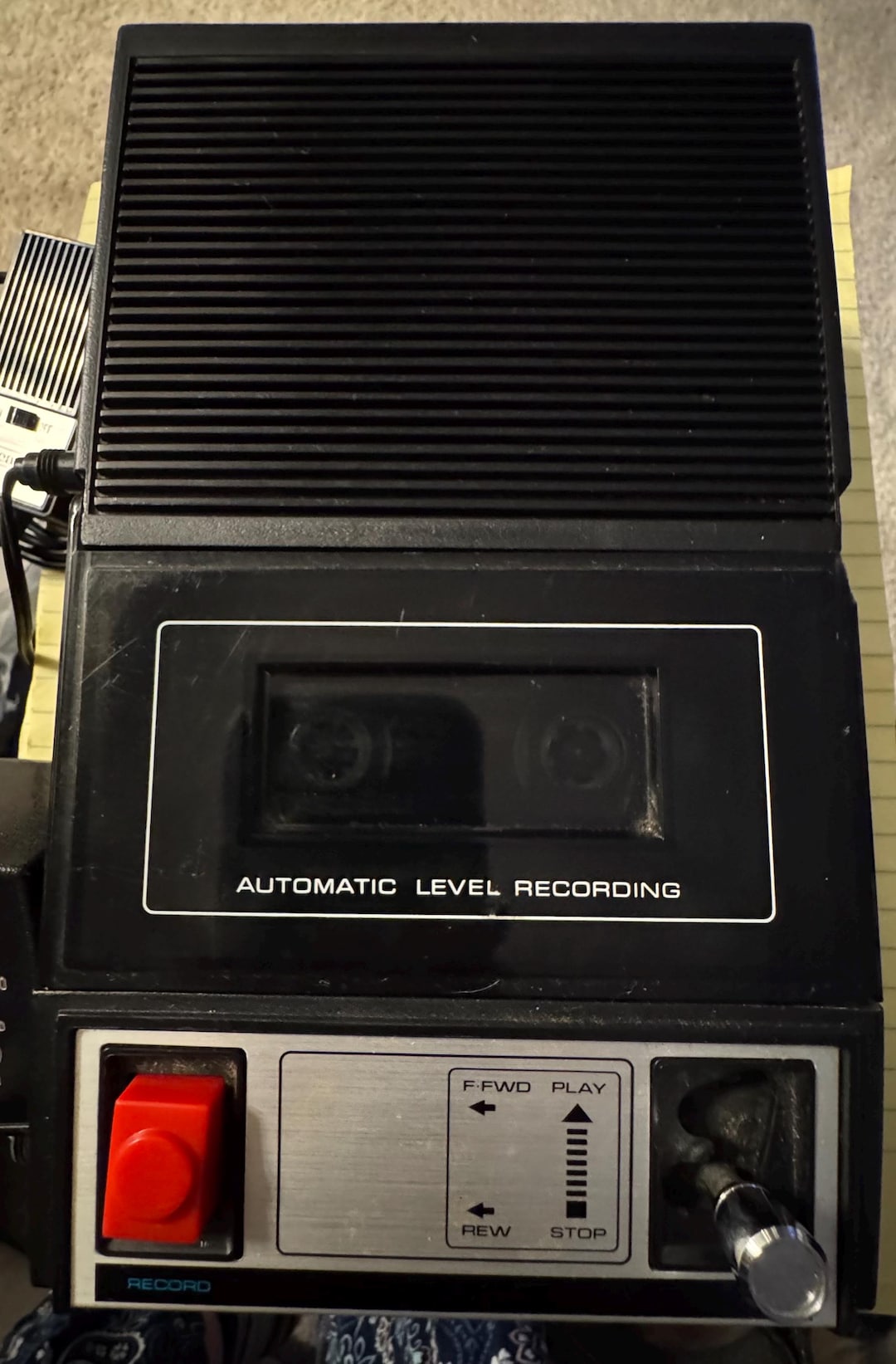 Vintage Sears Cassette Recorder Model No 564 WITH Power Plug and WITH ...