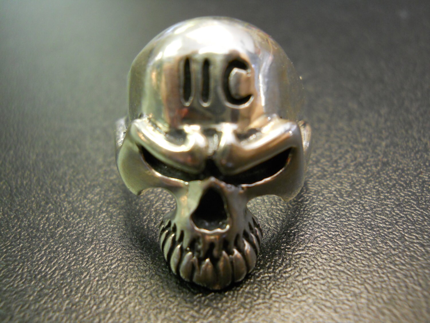 11C High Angle Hell Infantry Skull Ring - Etsy