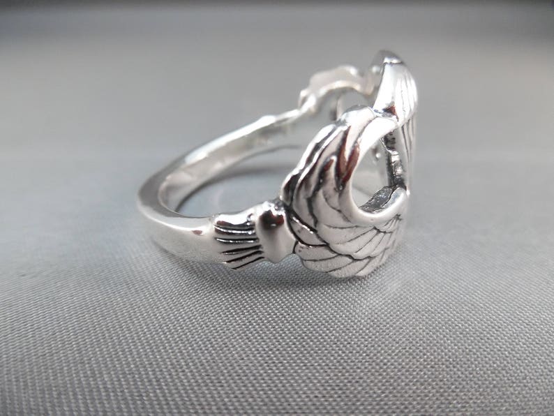 U.S. Army Airborne Basic Parachutist Badge Jump Wing Ring - Etsy