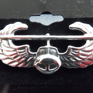 U.S. Army Air Assault Badge Pin Solid Sterling Silver - Etsy