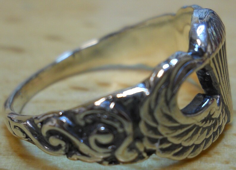 Womens Basic Airborne Parachutist Badge Jump Wing Ring - Etsy