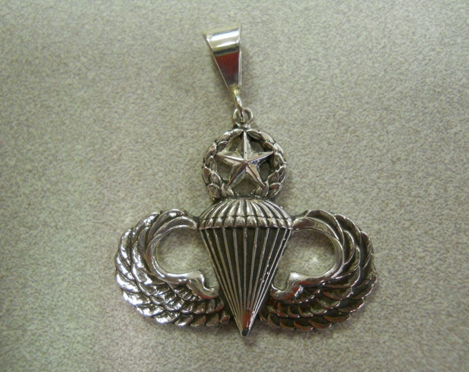 US Army Master Parachutist Badge Jump Wing Pendant - Etsy