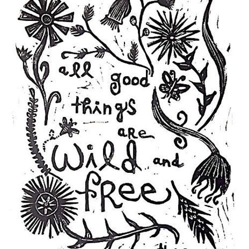 All Good Things Are Wild and Free Henry David Thoreau Quote - Etsy