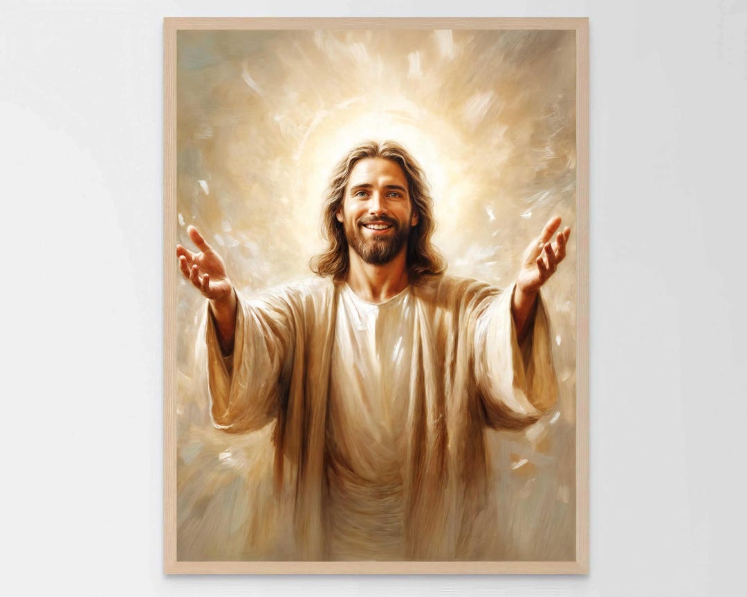 Welcome Home, Christian Wall Art, Christian Watercolor, Savior Art ...