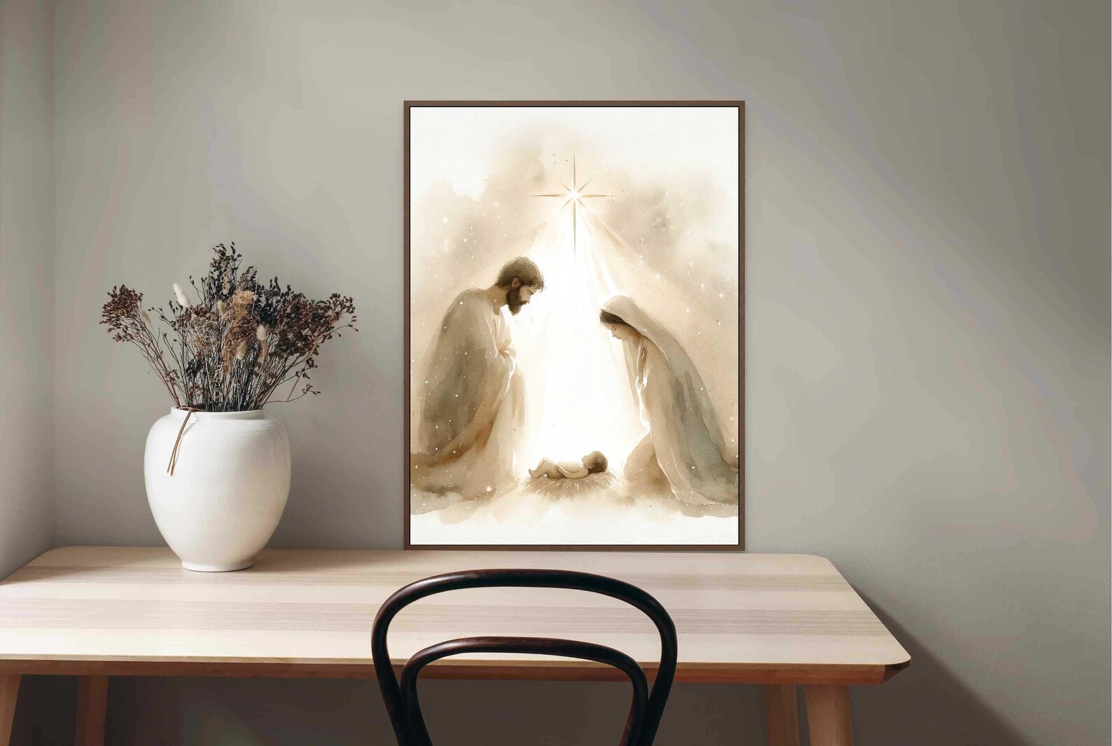 Nativity Art, Modern Christian Art, Christmas Painting, Jesus Prints ...
