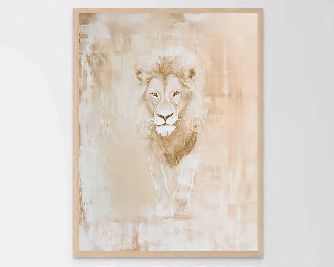 Lion of Judah, Christian Watercolor, Lion Painting, Christian Poster ...