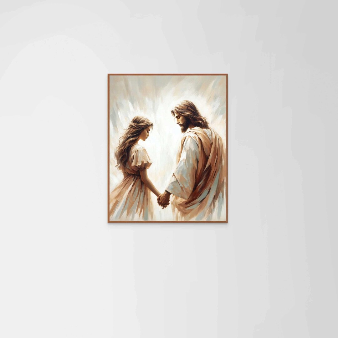 Love the Savior, Christian Art, Jesus and Girl, Picture of Christ, LDS ...
